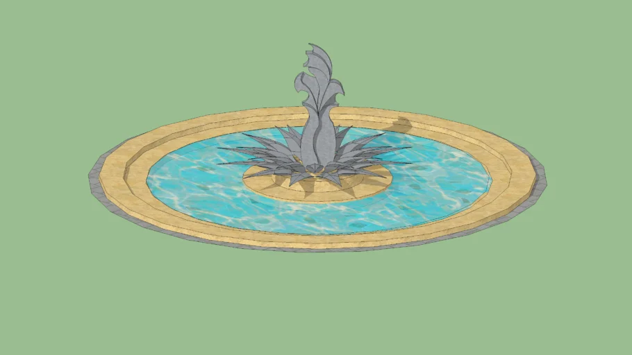 Fountain | 3D Warehouse