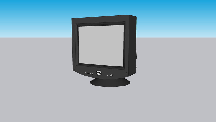 Dell Trinitron P1130 (CRT monitor) | 3D Warehouse