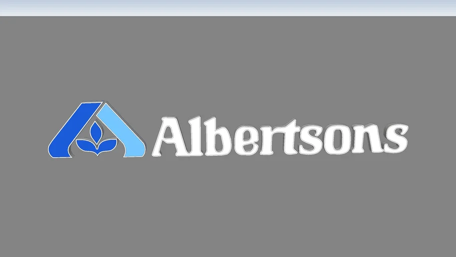 Albertsons Sign | 3D Warehouse