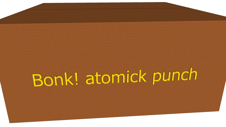 box of Bonk! atomick punch | 3D Warehouse