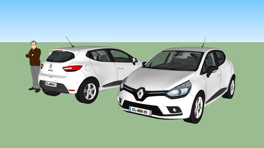 Renault Clio | 3D Warehouse