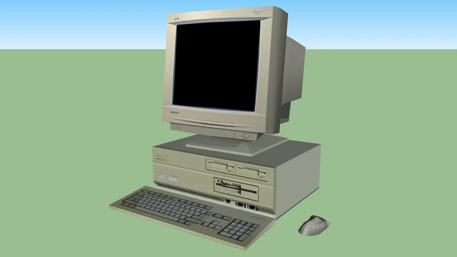 Commodore Amiga 2000 | 3D Warehouse