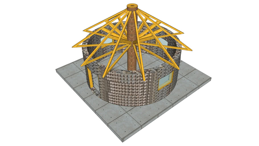 Circular House -10 | 3D Warehouse