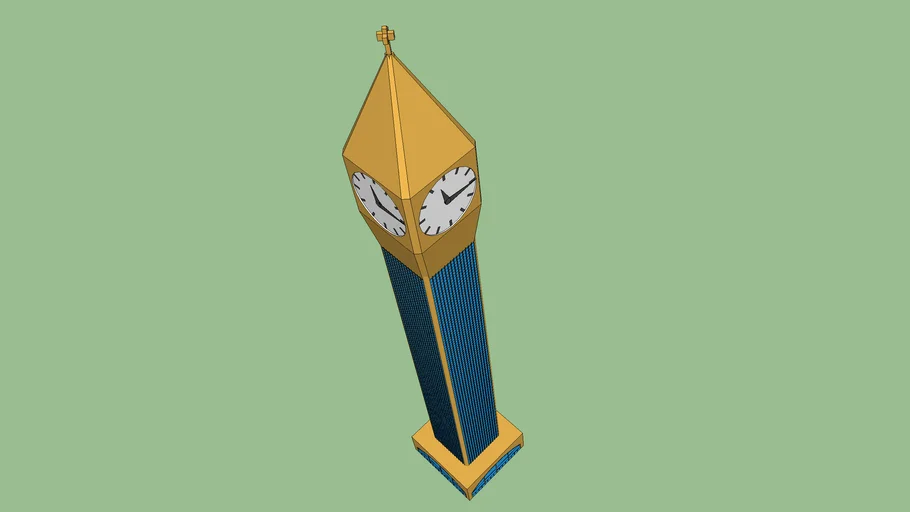 The Gold Tower | 3D Warehouse