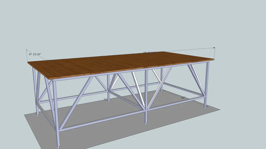 Build Table | 3D Warehouse
