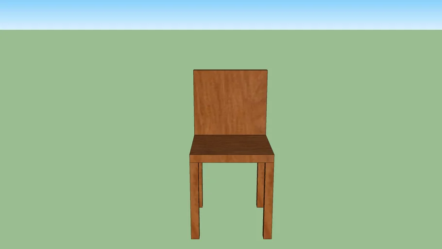 Simple Chair | 3D Warehouse