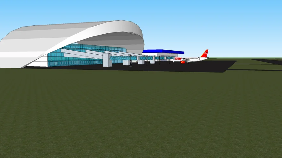 domestic airport | 3D Warehouse