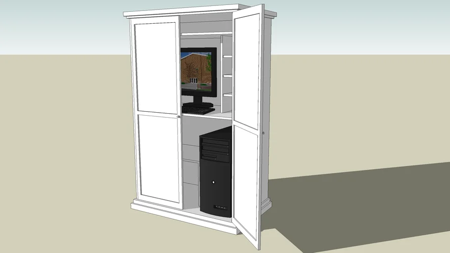 Computer Cabinet | 3D Warehouse