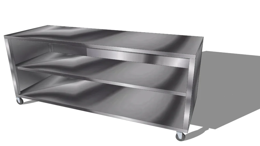 stainless steel kitchen counter | 3D Warehouse