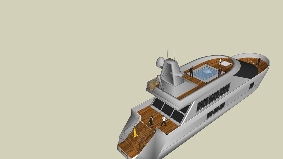 Yacht 'Amalfi' | 3D Warehouse