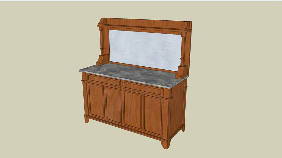 buffet | 3D Warehouse