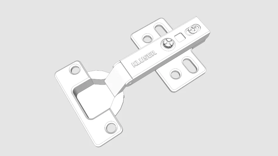 Furniture hinge | 3D Warehouse