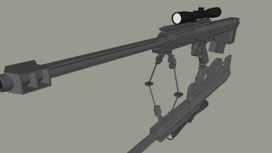 Barrett M95 | 3D Warehouse