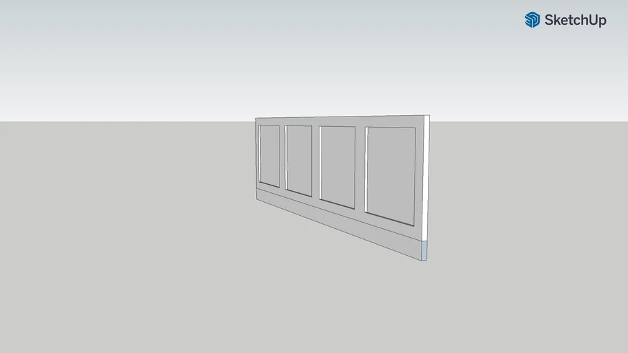 Panel Bottom 1 | 3D Warehouse