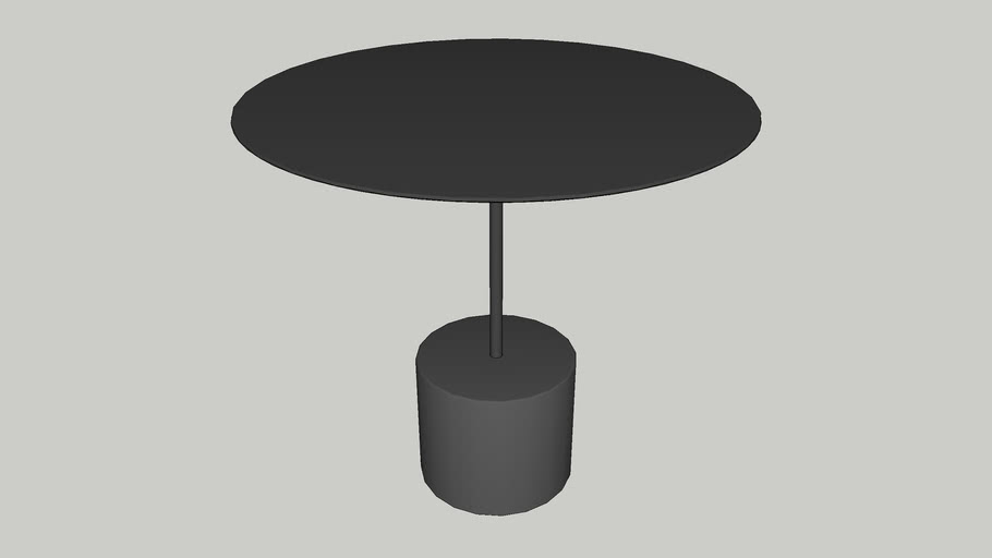 Calibre Side Table Low by Wendelbo | 3D Warehouse