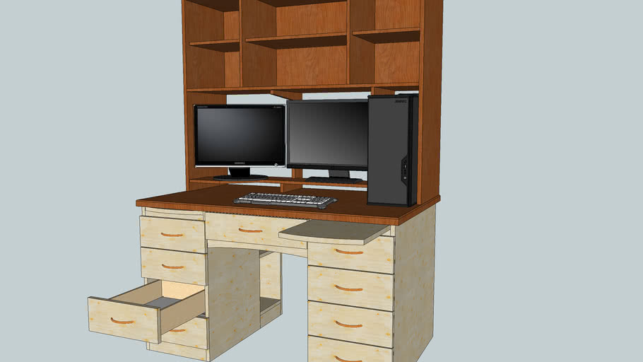 Bureau PC | 3D Warehouse