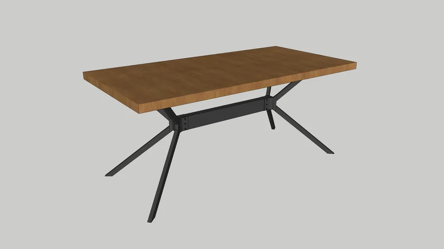 Rectangular Dining Table | 3D Warehouse