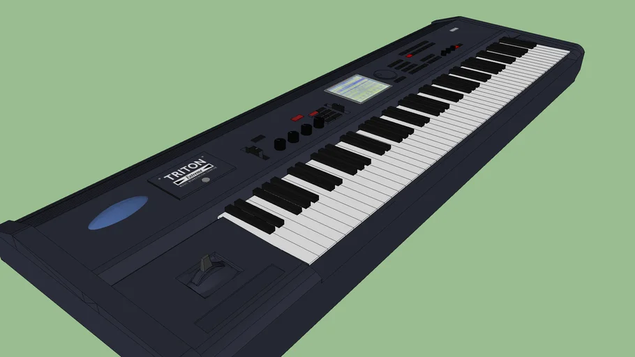 KORG Triton Extreme KEYBOARD | 3D Warehouse