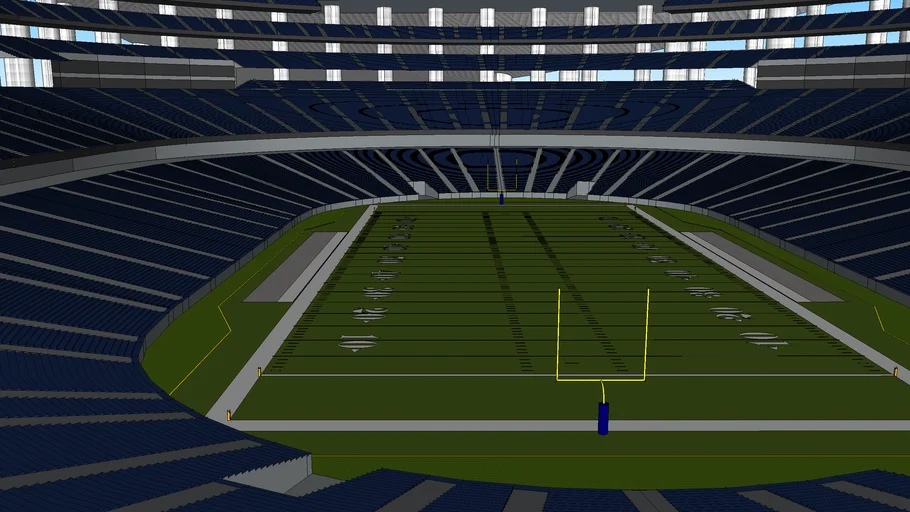 SoFi Stadium - Super Bowl Setup | 3D Warehouse