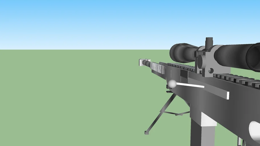 Sniper with inside details | 3D Warehouse