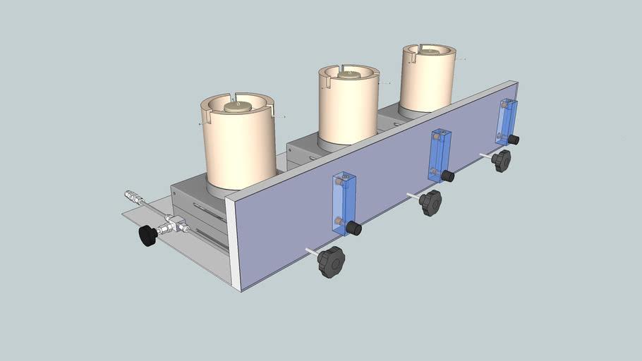 Crucible Swelling Index Burners | 3D Warehouse