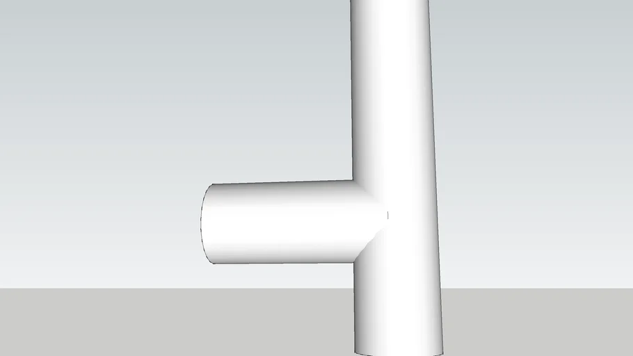 pre fab chimney Tee | 3D Warehouse