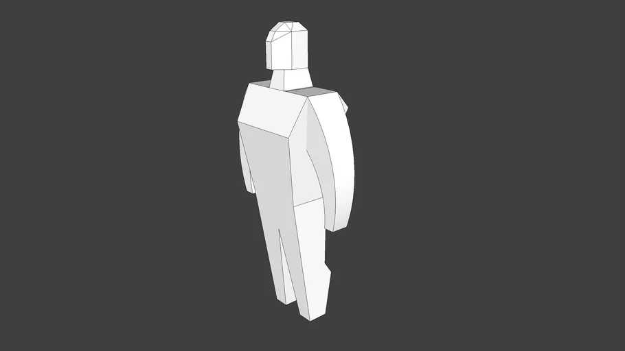 Trapezoid Man | 3D Warehouse