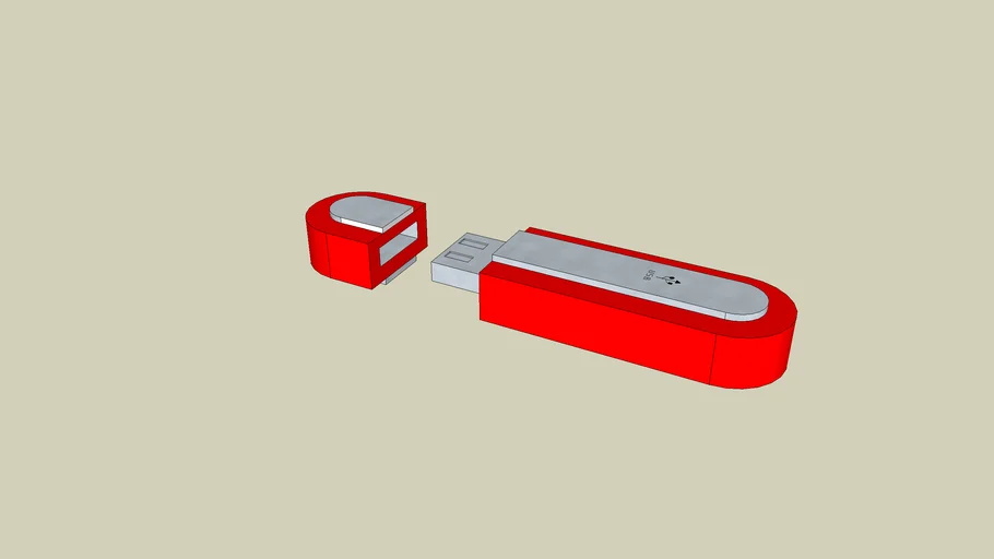 Red - USB | 3D Warehouse