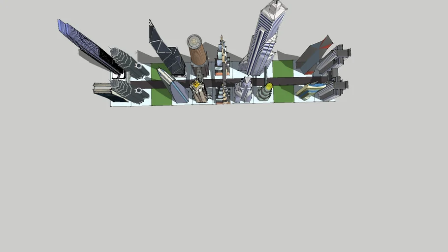 CBD strip | 3D Warehouse