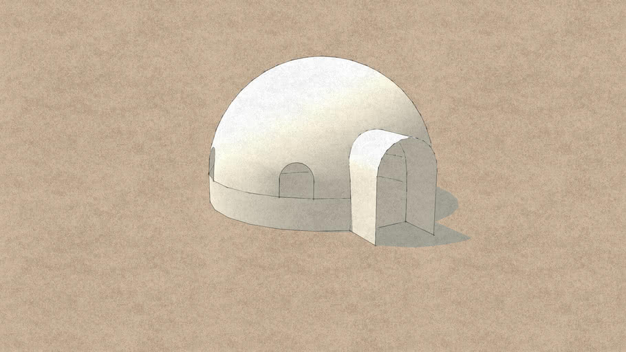 basic igloo | 3D Warehouse