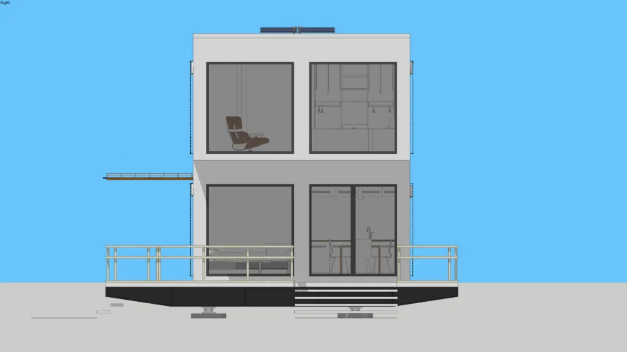 MODERN CONTAINER HOUSE | 3D Warehouse