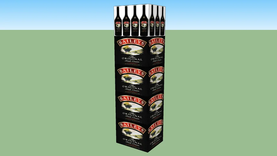 Bailey's 5 Case Stacker | 3D Warehouse