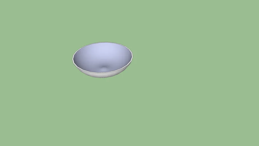 Bowl | 3D Warehouse