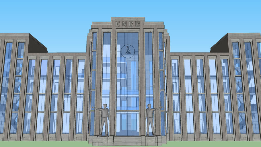 Fictional Soviet building | 3D Warehouse