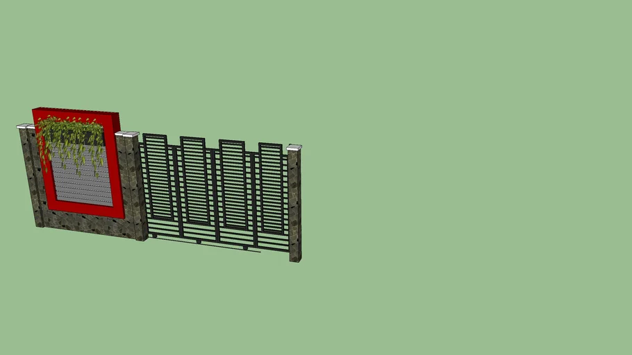 Pagar 3 | 3D Warehouse