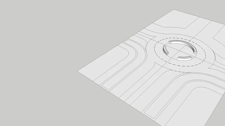 projet i2d rond point | 3D Warehouse