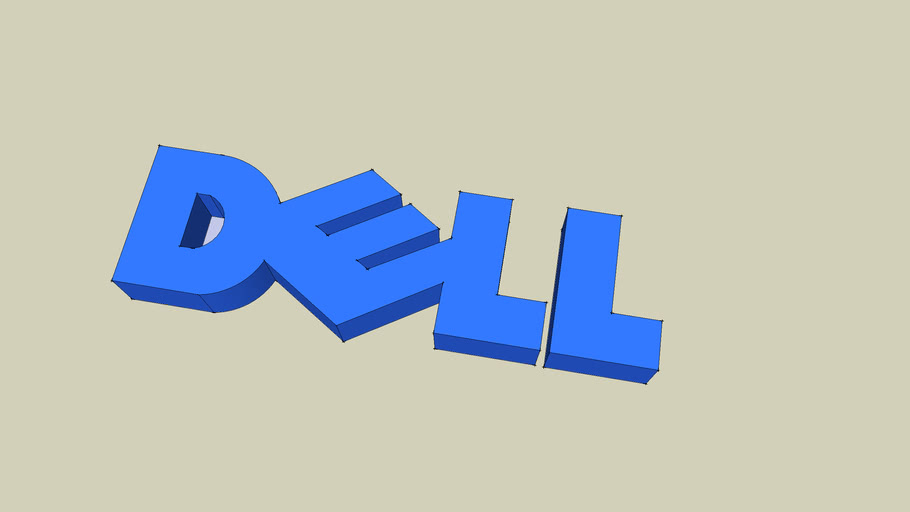 Dell Logo | 3D Warehouse