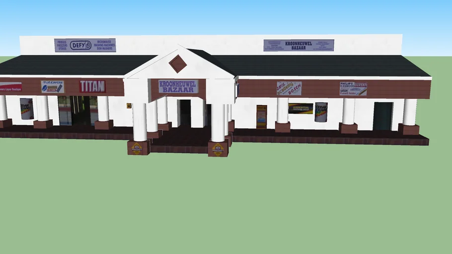 Kroonheuwel Bazaar General Dealer | 3D Warehouse