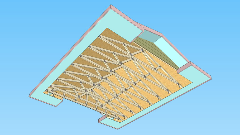 Hip Roof Return with Soffit and Fascia | 3D Warehouse