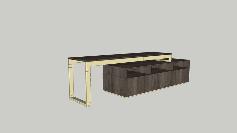 Modern TV set - Enscape ready | 3D Warehouse