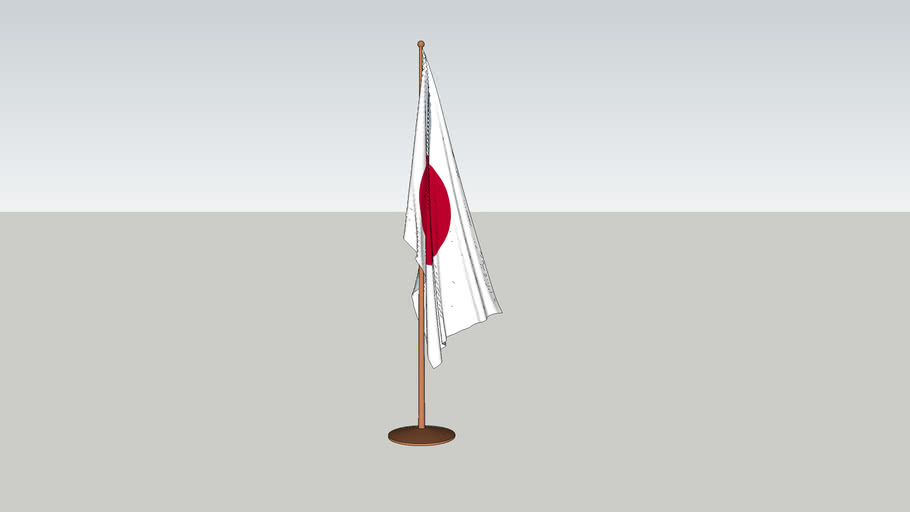 Japan Flag | 3D Warehouse
