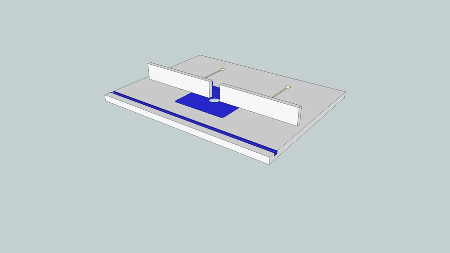 Router Table-Fence | 3D Warehouse