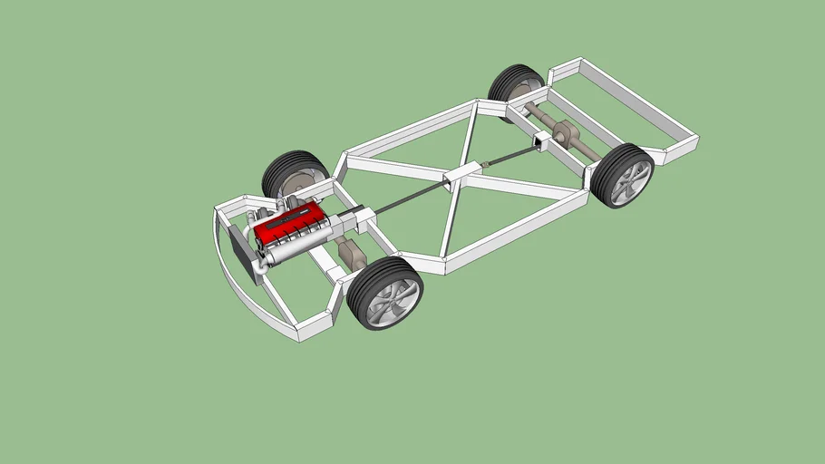 Chasis de Auto - Car Chasis | 3D Warehouse