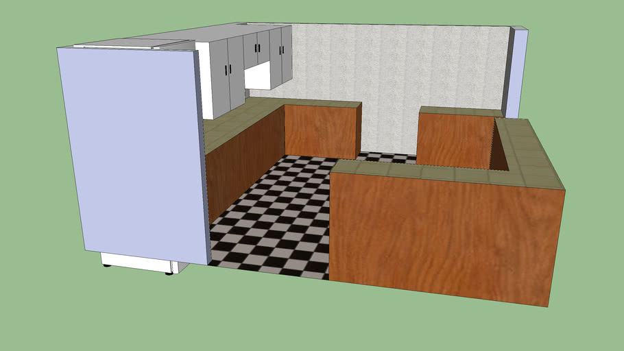 room 302 kitchen | 3D Warehouse