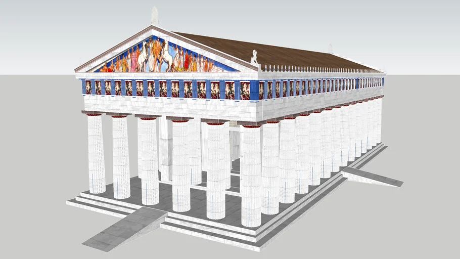 MARAGOUDAKI ELENI_ Temple of Goddess Alea Athena | 3D Warehouse