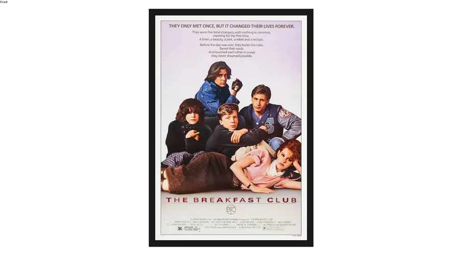 The Breakfast Club Poster | 3D Warehouse
