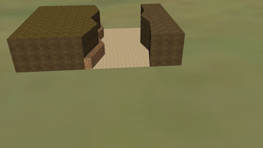 Partially Completed WW1 Trench | 3D Warehouse