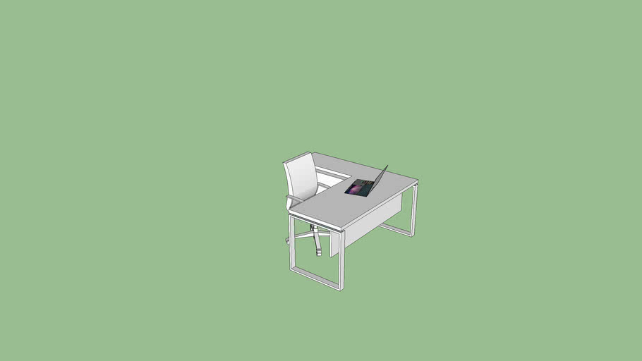 office desk | 3D Warehouse