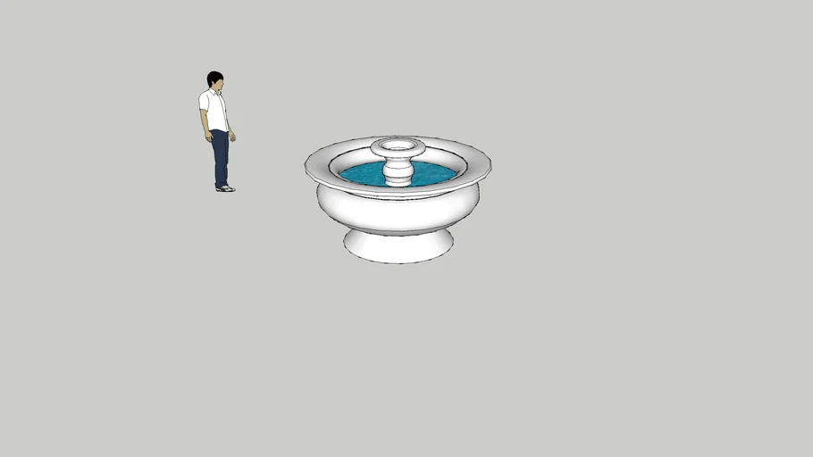 Fountain sample | 3D Warehouse
