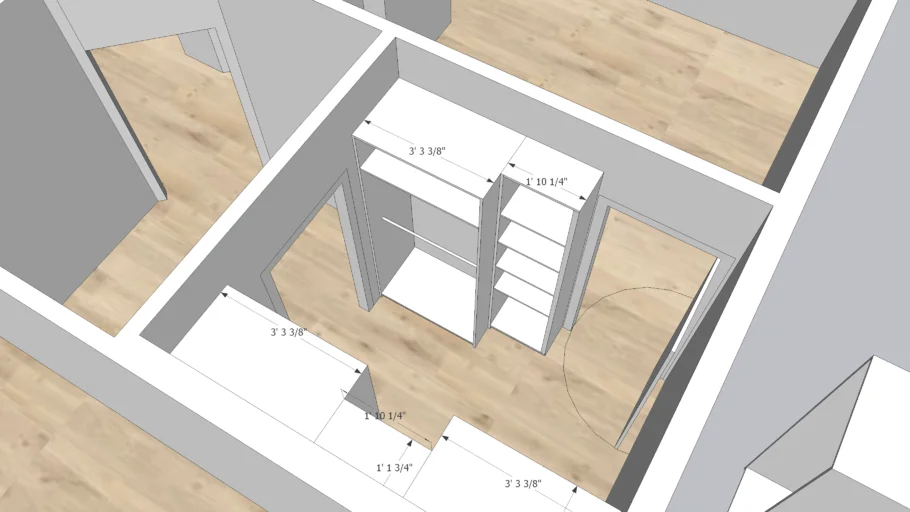 Tim O'Brien Connor Closet | 3D Warehouse